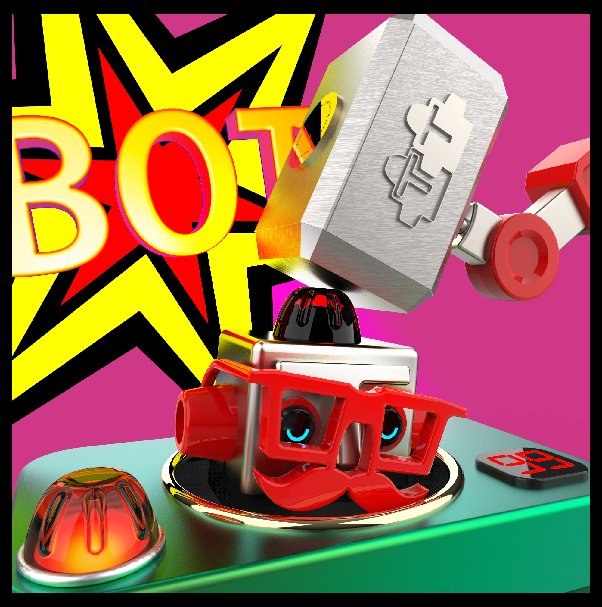 Bot Man Motivation – TinBot the Collectibles